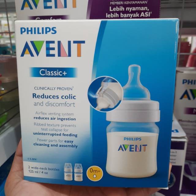 Jual PHILIPS AVENT BOTOL 0 BULAN + ( 125 ML ) | Shopee Indonesia