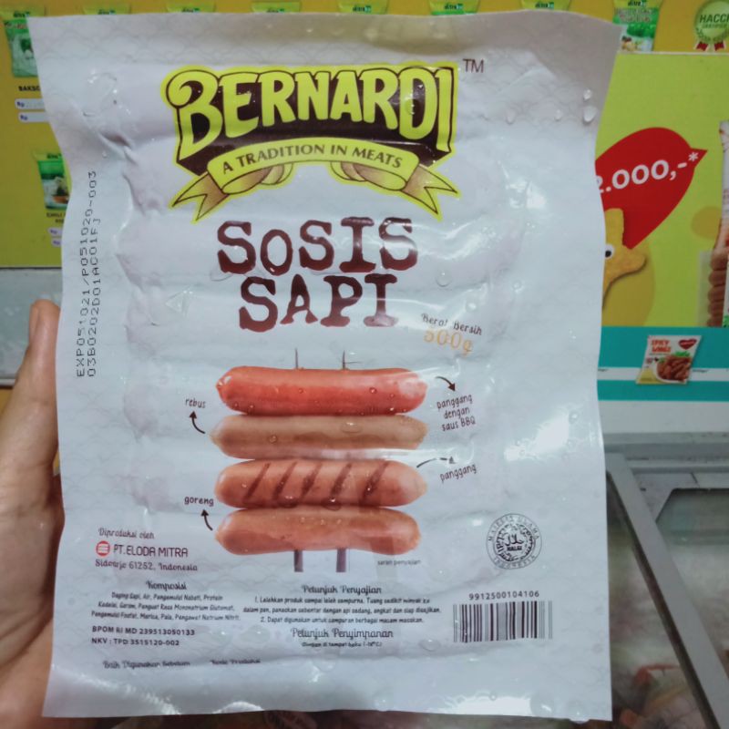 Jual sosis bernadi premium 10cm | Shopee Indonesia