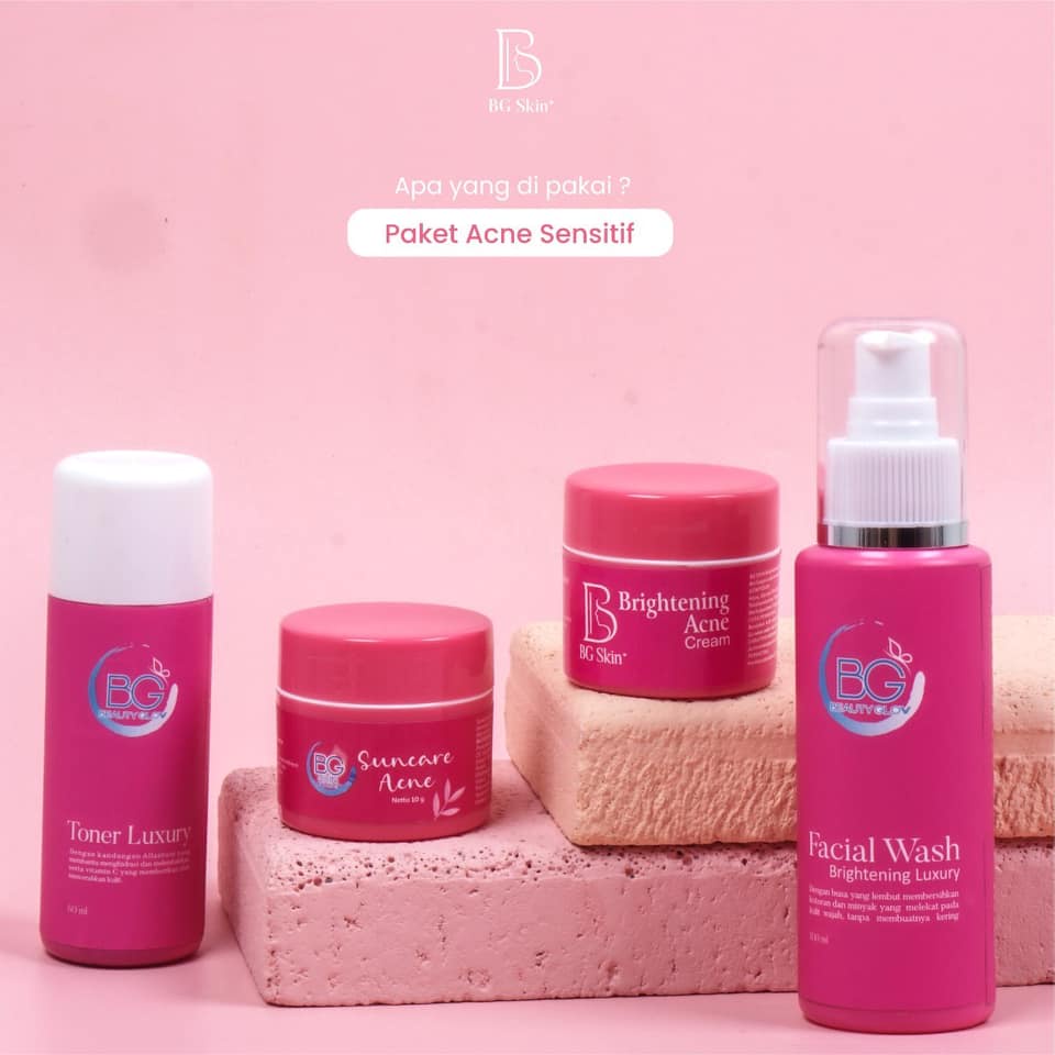Jual bg skin-bg skin kemasan baru-bg skin whitening luxury-paket ...