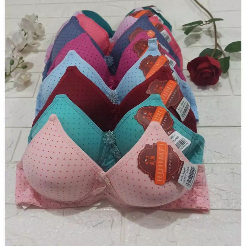 Jual 6 PCS (SETENGAH LUSIN) ART 027 | Bra ROUMEI Fashion Wanita Bra ... Jual 6 PCS (SETENGAH LUSIN) ART 027 | Bra ROUMEI Fashion Wanita Bra ...