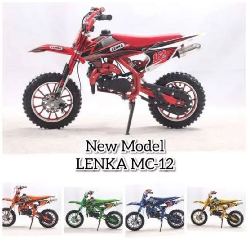 Jual Motor anak kecil trail mini Lenka MC 12 MC-12 MC12 - Motor Bensin ...