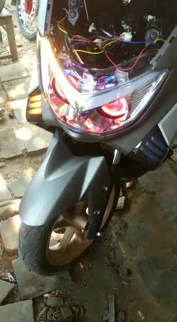 Jual Lampu depan nmax old headlamp projector projie nmax 155 old nmax ...