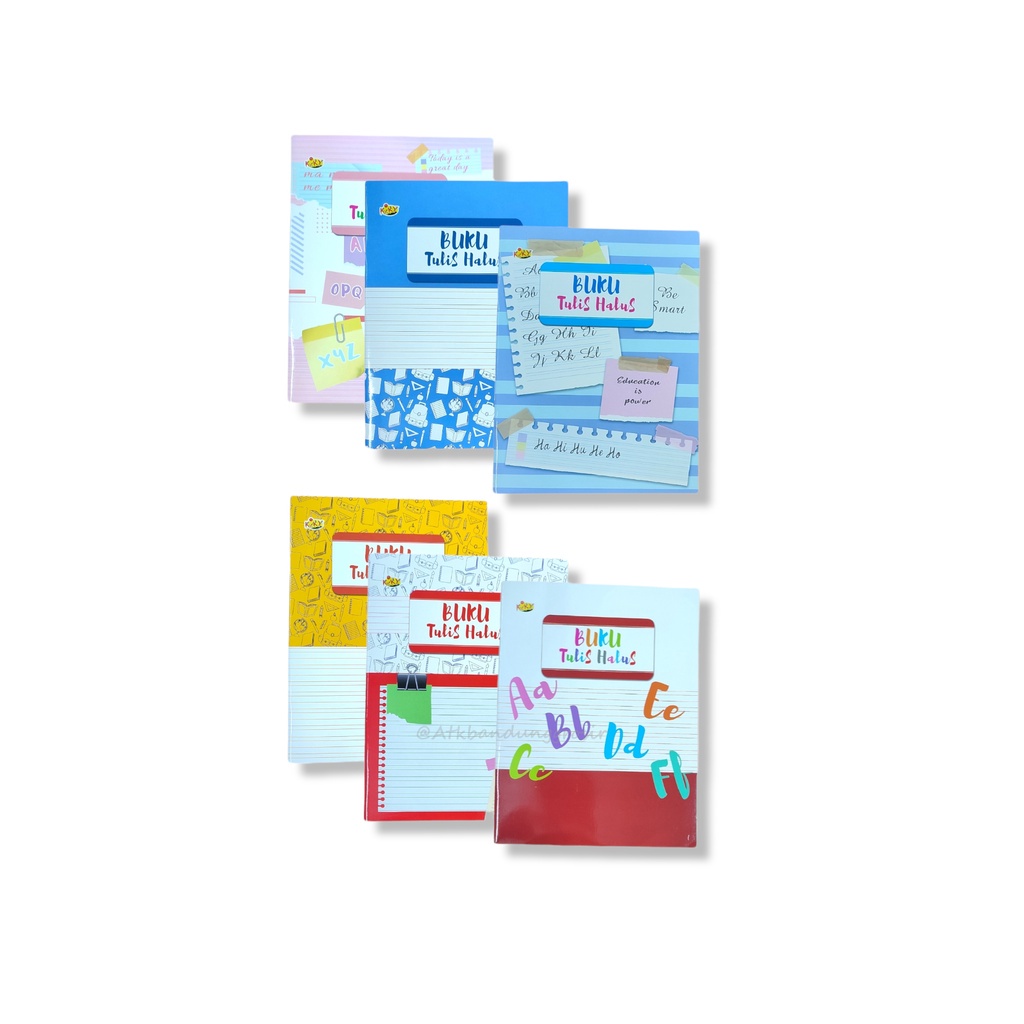Jual Buku Tulis Halus / Buku Elok Kiky 38 Lembar 1 pack isi 10 pcs ...