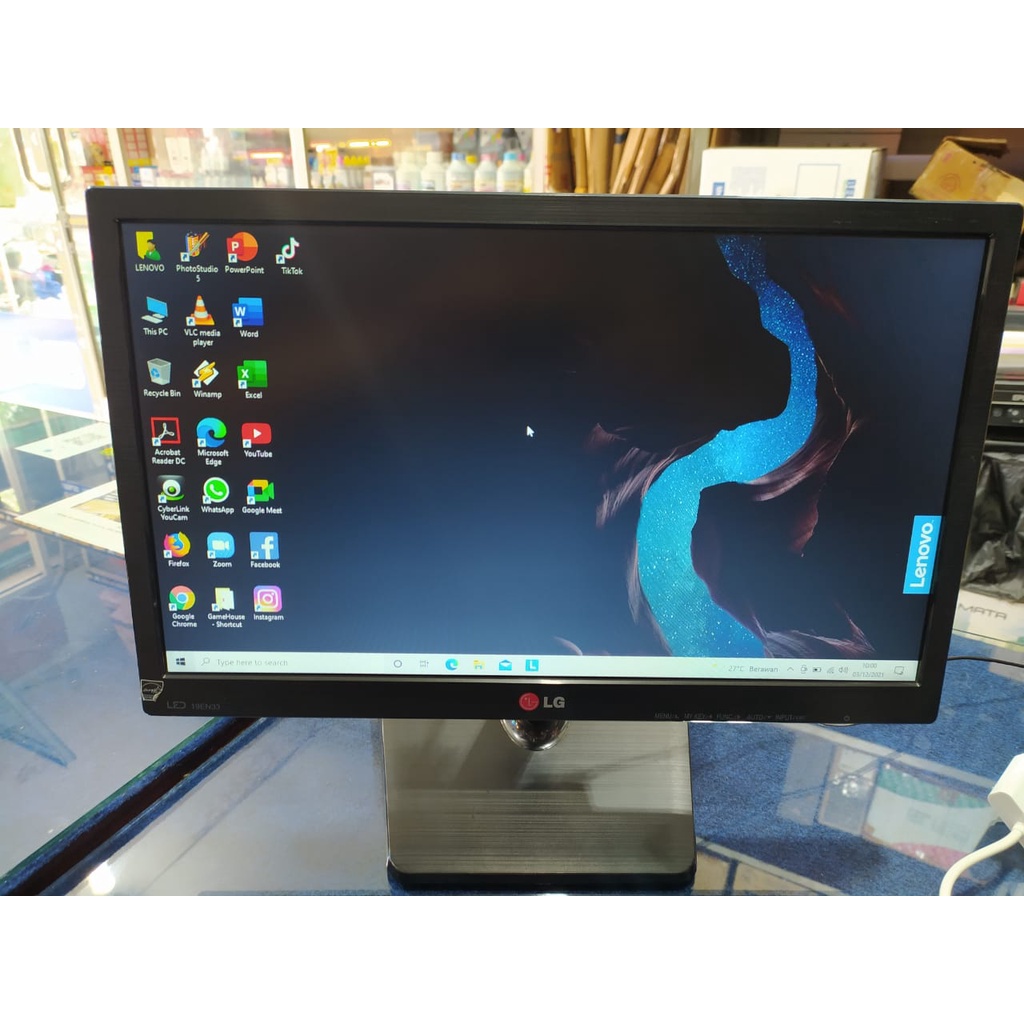 Jual MONITOR - LAYAR LED LG 19EN33S WIDE ( SECOND ) | Shopee Indonesia