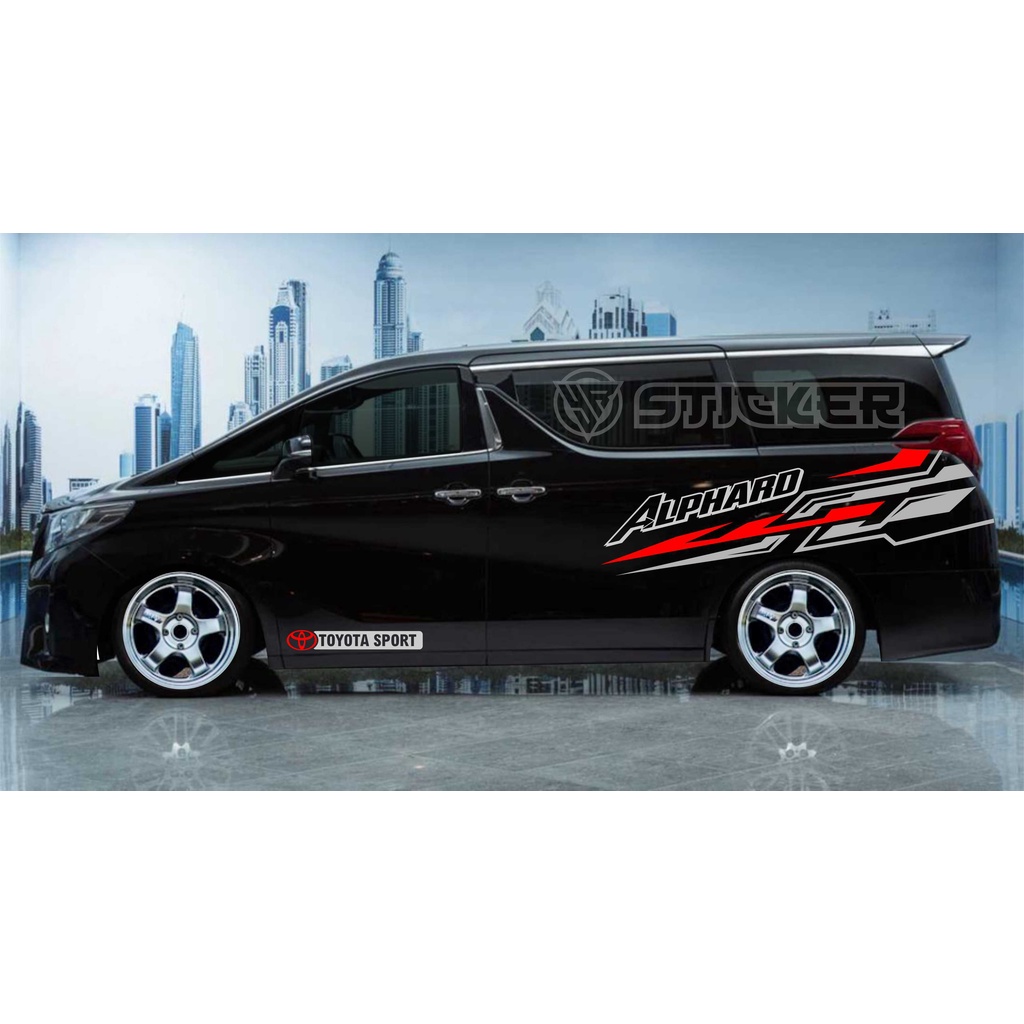 Jual STICKER POLET MOBIL ALPHARD AVP LUXURY SERENA LUXSIO DLL | Shopee ...