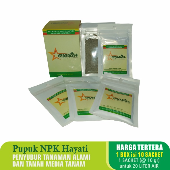 Jual Pupuk Tanaman Organik Pupuk NPK Enpstar Kemasan Box Berbasis ...