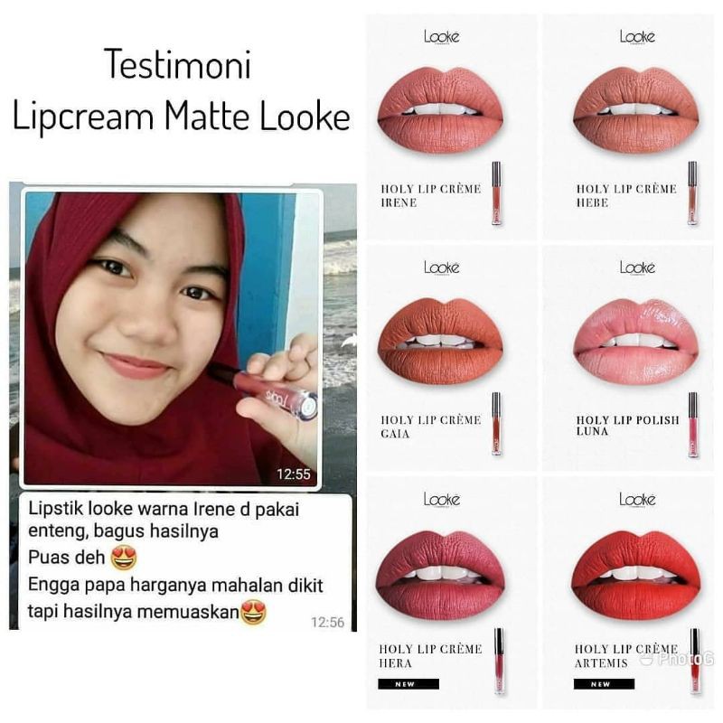 Jual LOOKE HOLY LIP CREAM NASA | Shopee Indonesia