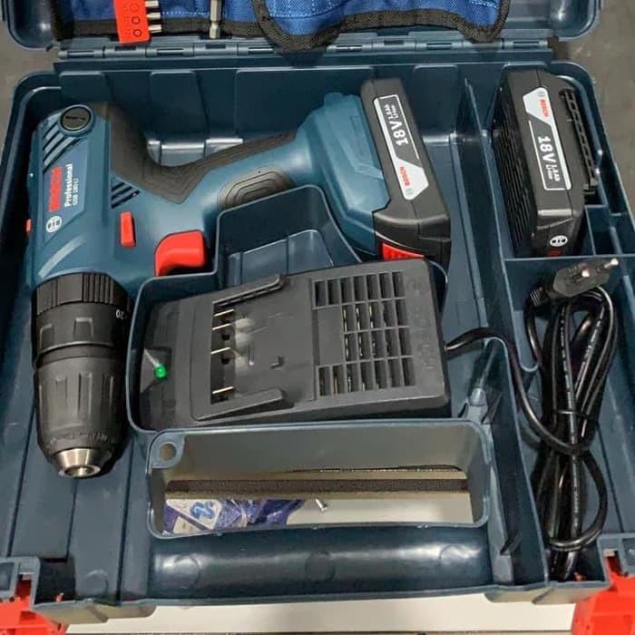Jual BOSCH GSB 180 Li Bor Baterai 18V Cordless drill 18 volt GSB180 LI ...
