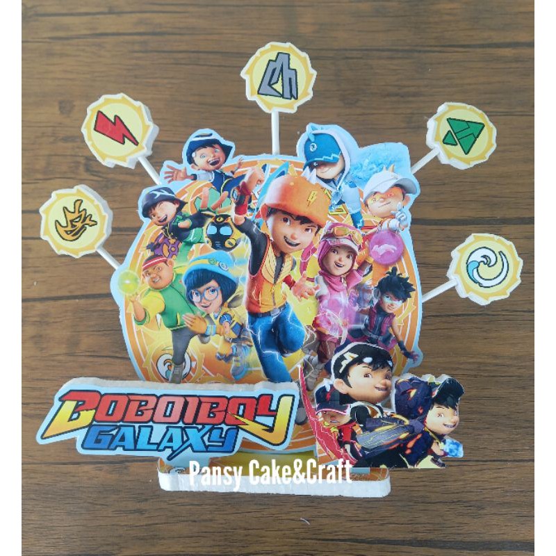 Jual Cake topper Boboiboy Galaxy | Shopee Indonesia