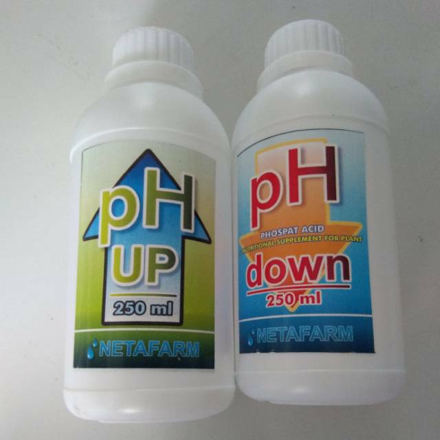 Jual Paket ph up dan ph down 250 ml untuk hidroponik | Shopee Indonesia