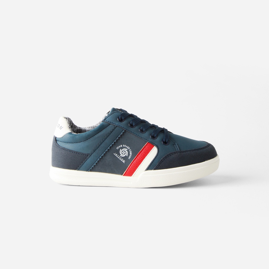 Jual Sepatu Anak Sneaker Jackson Kids Kick 1JG Navy | Shopee Indonesia