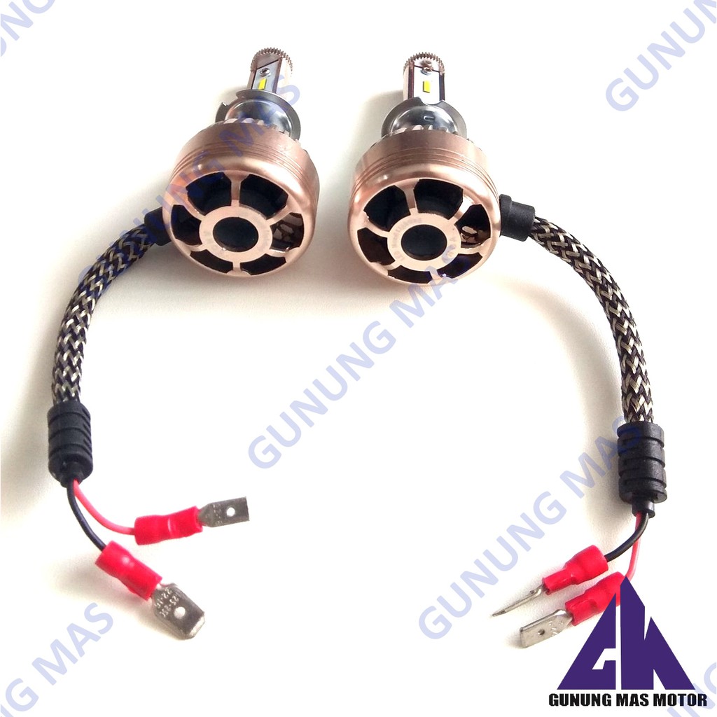 Jual Lampu Headlight Mobil LED H3 CSP Light Chip DC12 24V 30W 2600LM | Shopee Indonesia