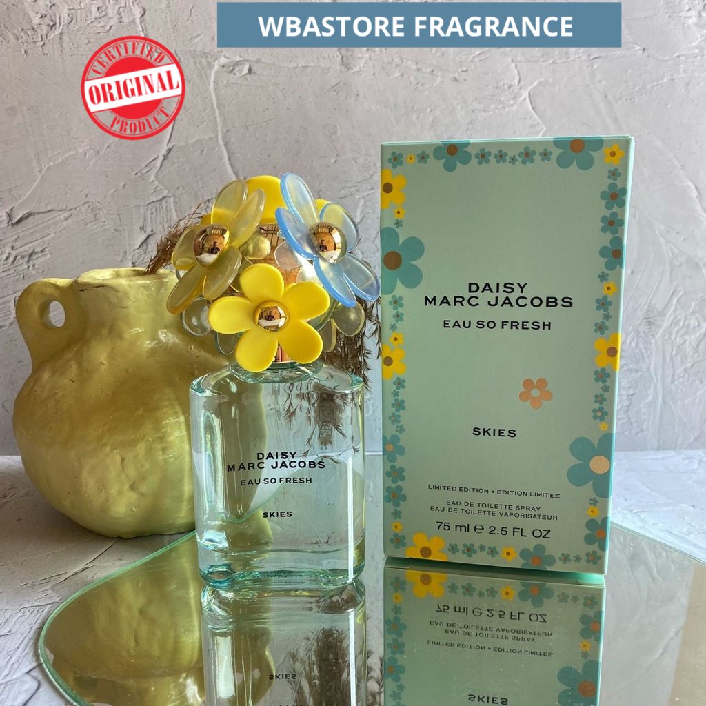 Jual MARC JACOBS DAISY EAU SO FRESH SKIES EDT 75ML BOX SEGEL 100% ORIGINAL | Shopee Indonesia