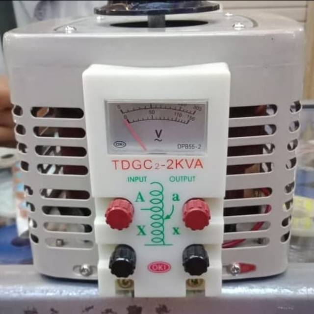 Jual Transformer Slide Regulator oki TDGC2 2000 Va | Shopee Indonesia