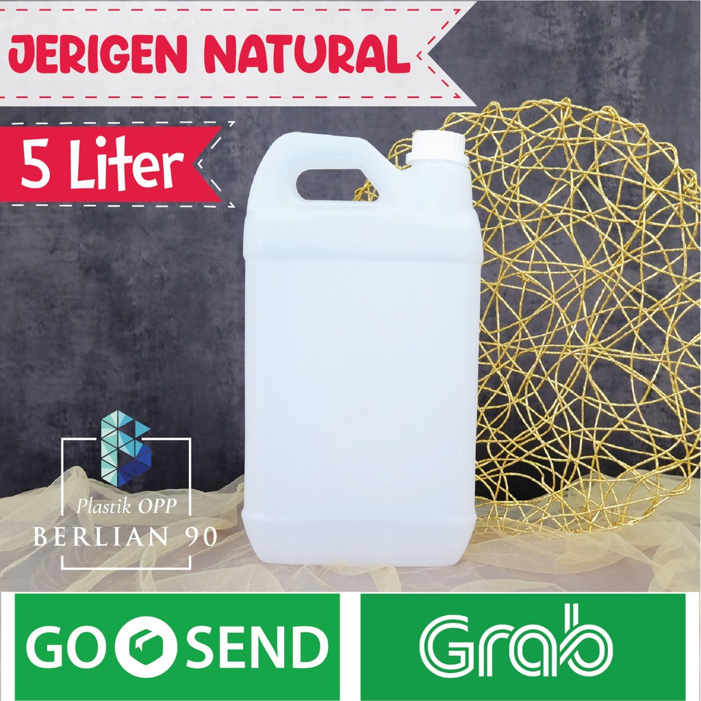 Jual Jerigen 5 Liter Botol Jerigen 5000 ml Botol Minyak Botol Sabun ...