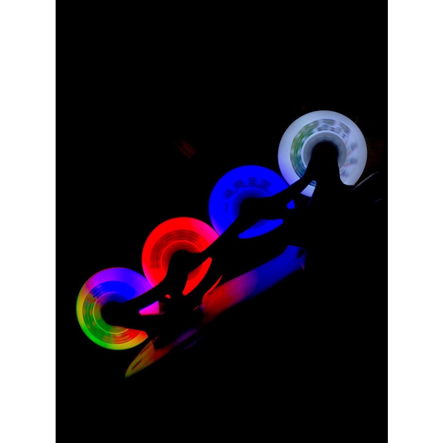 Jual Roda Sepatu Roda Inline skate Led Flying Eagle Lazer RAINBOW ...