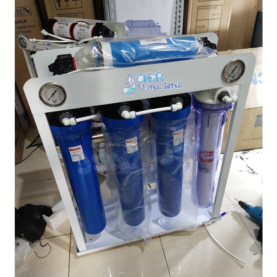 Jual Mesin RO 2000 GPD - Reverse osmosis Low Watt | Shopee Indonesia