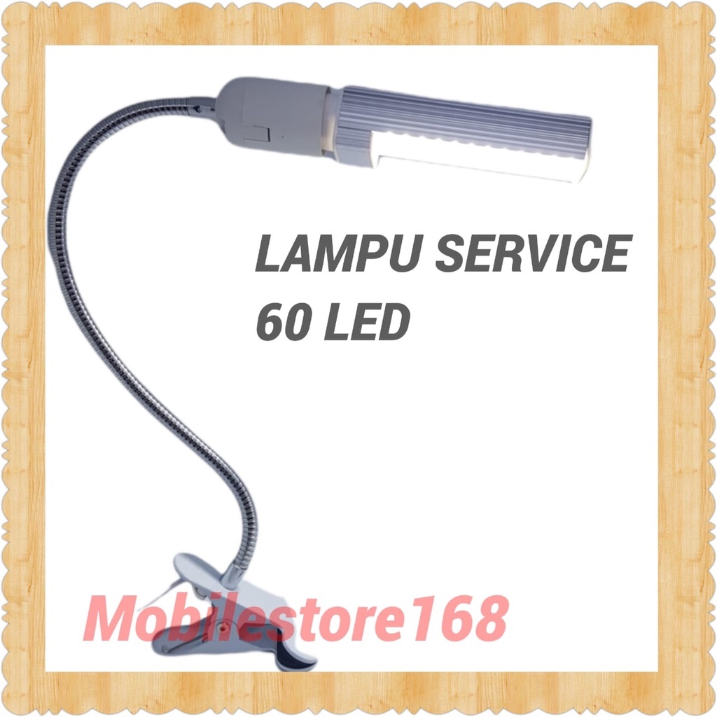 Jual LAMPU SERVICE JEPIT 60 LED / LAMPU SERVICE JEPIT 60 LED 1 SET ...