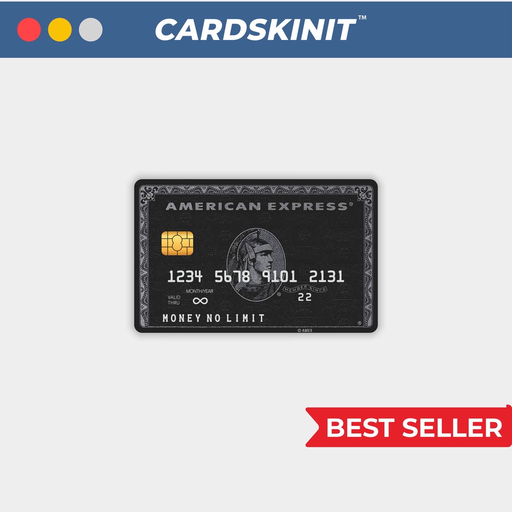 Jual American Express | Card Skin It ( Sticker Skin Card / Stiker Skin ...