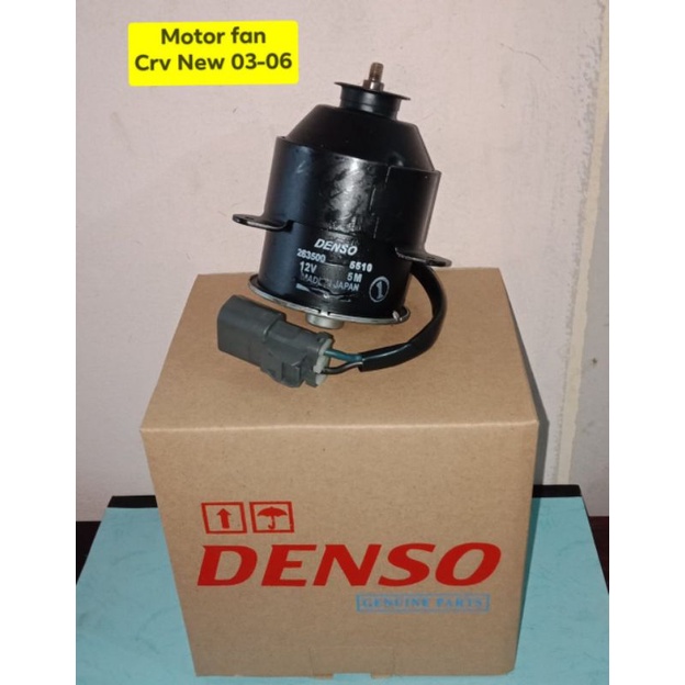 Jual MOTOR FAN RADIATOR HONDA CRV NEW 03 - 06 (263500-5510) | Shopee Indonesia
