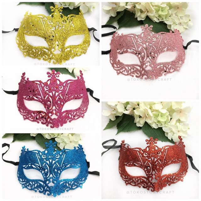 Jual Aneka Topeng Pesta/ Mask Party / Lace Mask / Topeng Masquerade ...
