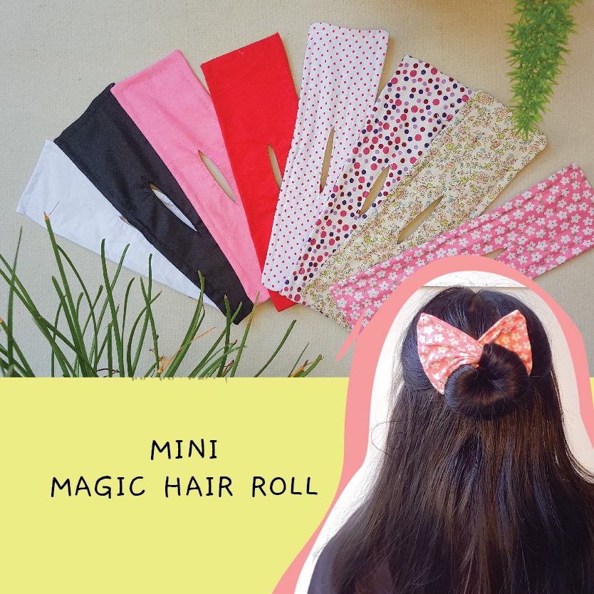 Jual Mini Magic Hair Roll Gulungan rambut | Shopee Indonesia