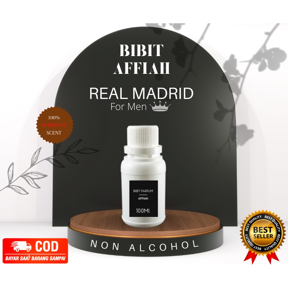Jual BIBIT PARFUM PRIA TAHAN LAMA 24 JAM REAL MADRID 100ml ORIGINAL ...