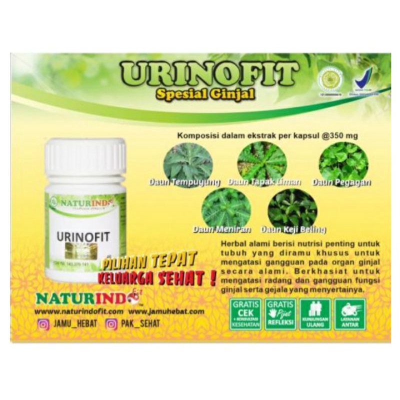 Jual Urinofit (spesial ginjal) | Shopee Indonesia
