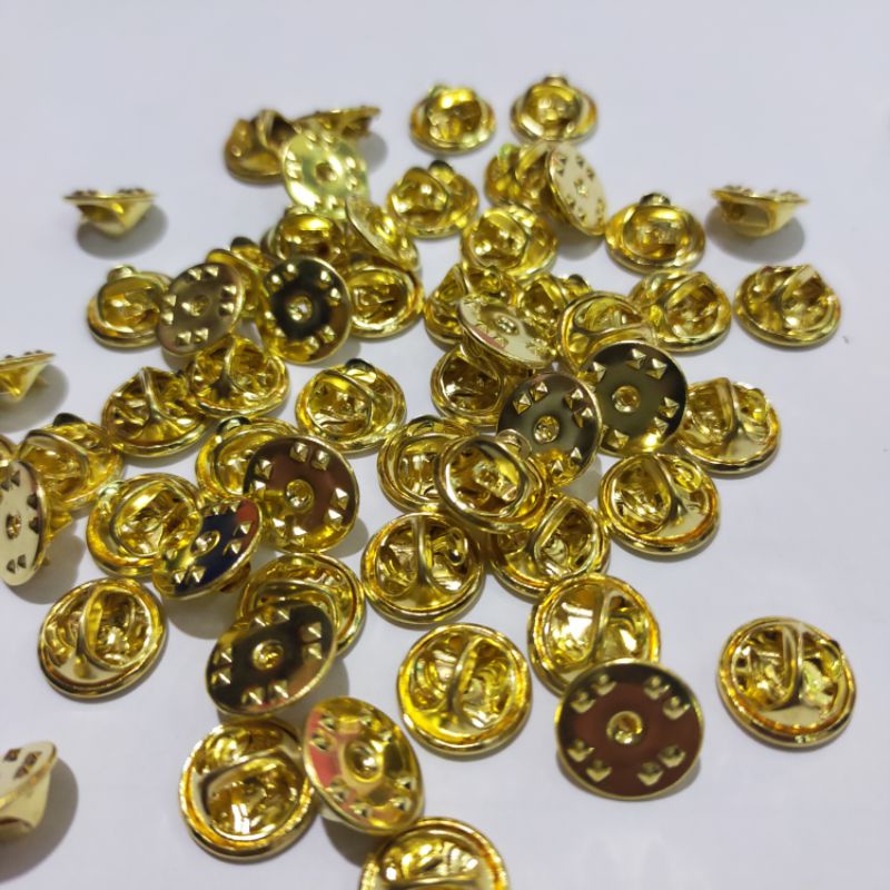 Jual kancing knop kupu-kupu/penutup paku pin isi 12 pcs | Shopee Indonesia