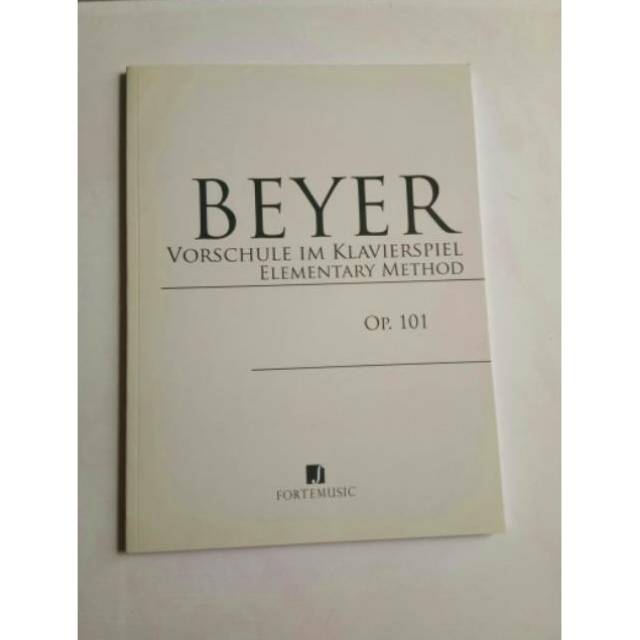 Jual Beyer buku piano Beyer op.101 Buku original for all pianist beli 3 ...