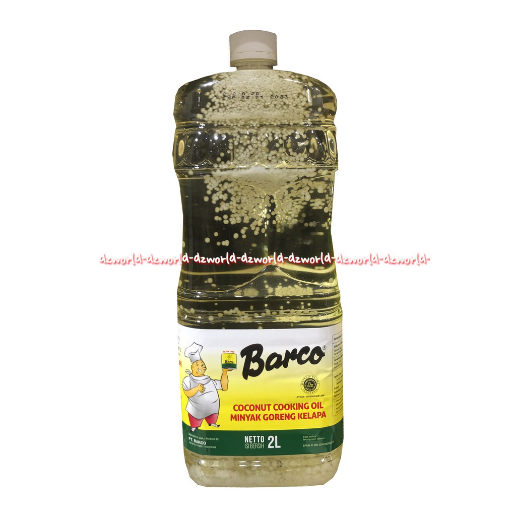 Jual Barco Coconut Cooking Oil Minyak Goreng Kelapa 2L Kemasan Botol ...