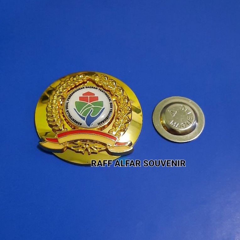 Jual PIN KEMENDES ~ PIN KEMENDESA MODEL PREMIUM MAGNET | Shopee Indonesia