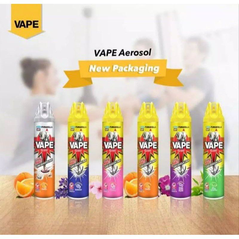 Jual Obat Nyamuk Vape Fumakilla Plus 500Ml Spray Pembasmi Nyamuk(Free ...