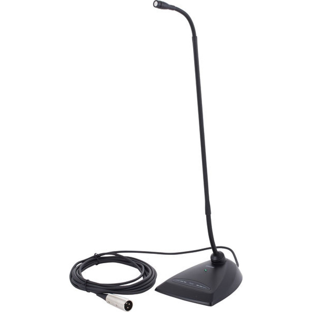 Jual SHURE MX418 DC - 18 inch Desktop Base Gooseneck Microphone for Podium | Shopee Indonesia