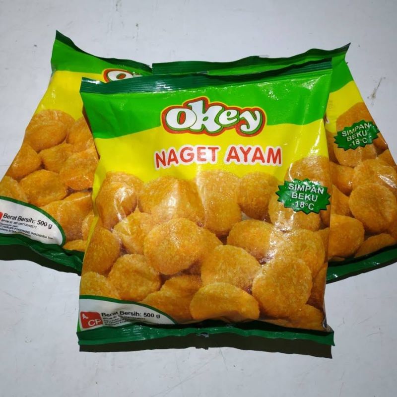 Jual OKEY Nugget Reguler 500gr | Shopee Indonesia