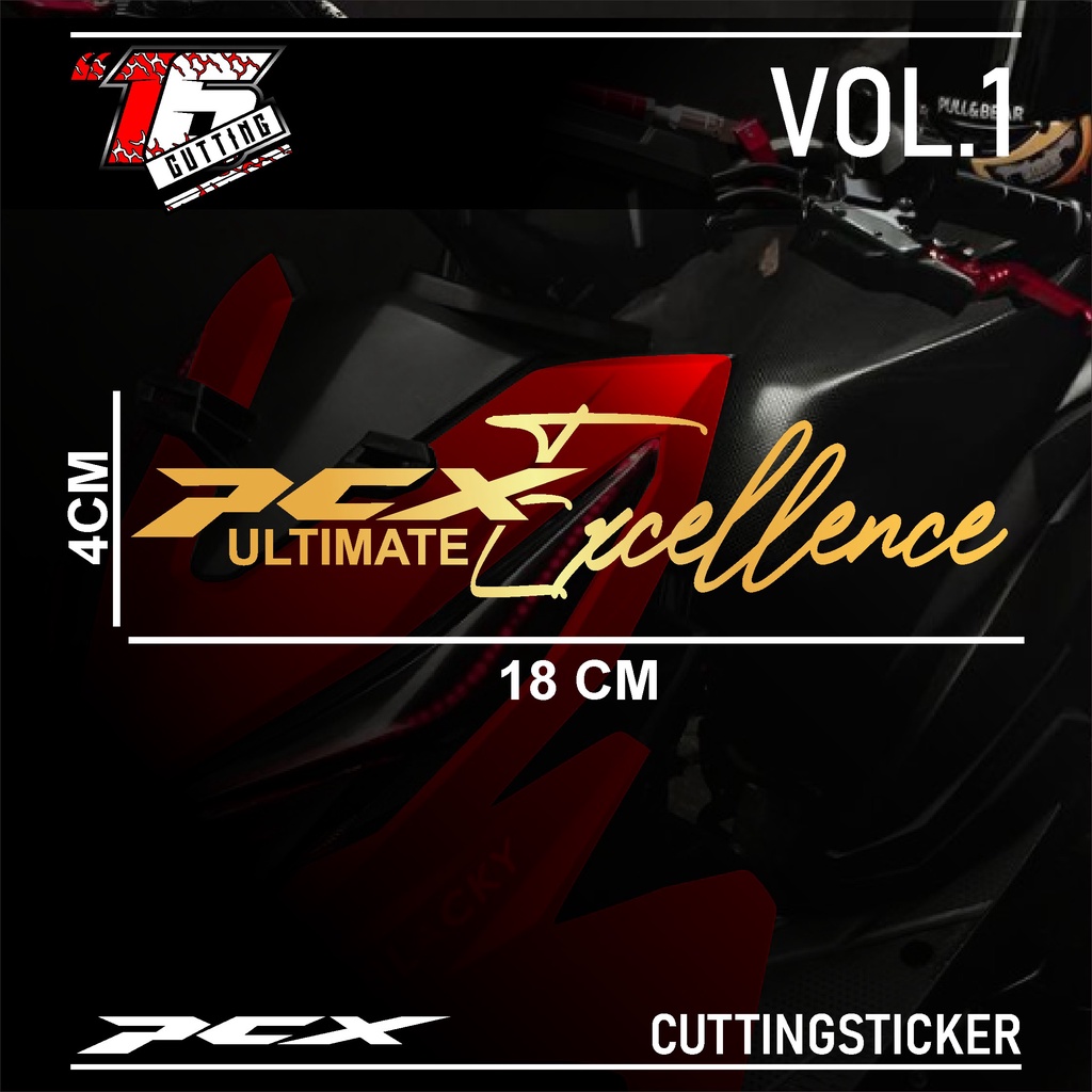 Jual Cutting Sticker PCX - Stiker Lis Variasi Motor Honda PCX Street ...