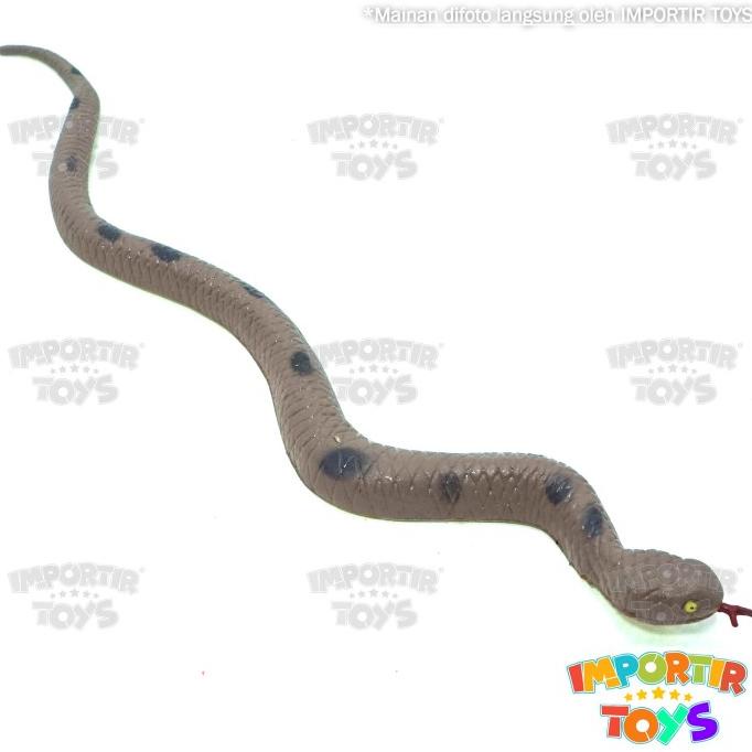 Jual MAINAN ULAR KARET PANJANG MAINAN USIL JAHIL 28 CM TRADISIONAL ...