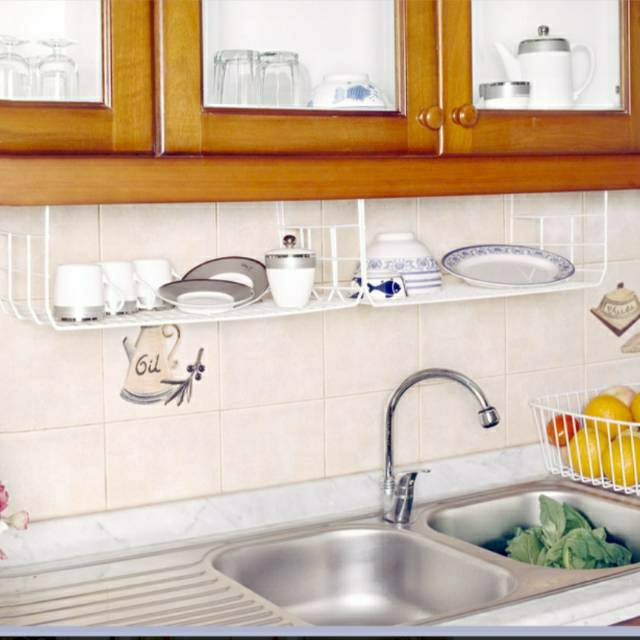 Jual Rak Dapur Gantung U Serbaguna MODELLINE Anti Karat 50 x 25 x 20 ...