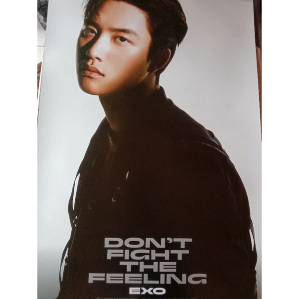 Jual EXO DO KYUNGSOO DON'T FIGHT THE FEELING DFTF POSTER (INC TUBE ...
