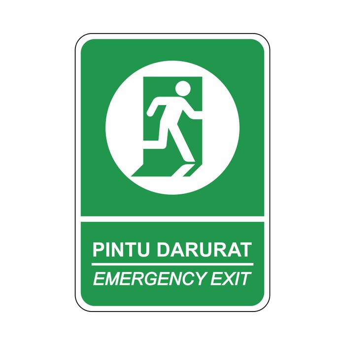 Jual RAMBU PINTU DARURAT 35 cm X 50 cm PLAT ALUMUNIUM | Shopee Indonesia