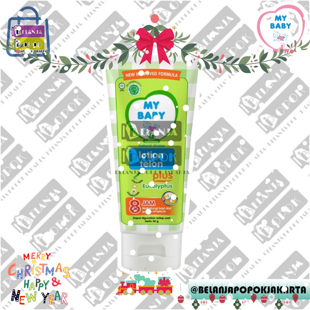 Jual MY BABY LOTION TELON PLUS 50G LOSION PELEMBAB KULIT ANAK BAYI ...