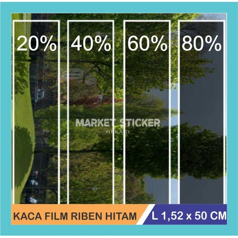 Jual Stiker Kaca Film / Anti Panas / Anti Silau / One way / Lebar 152 x ...
