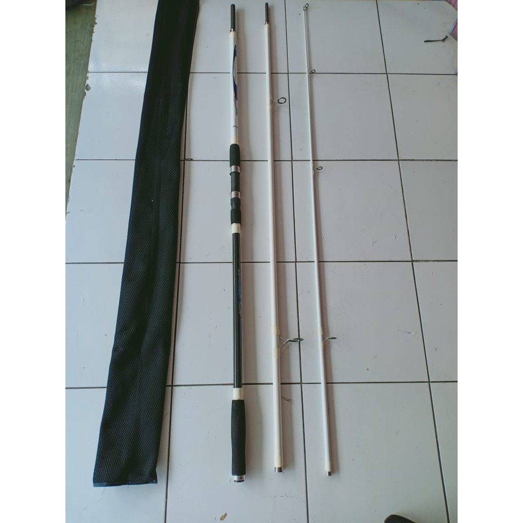 Jual Joran Rock Fishing Sabpolo Stinger 390 420 Carbon Kaku | Shopee ...