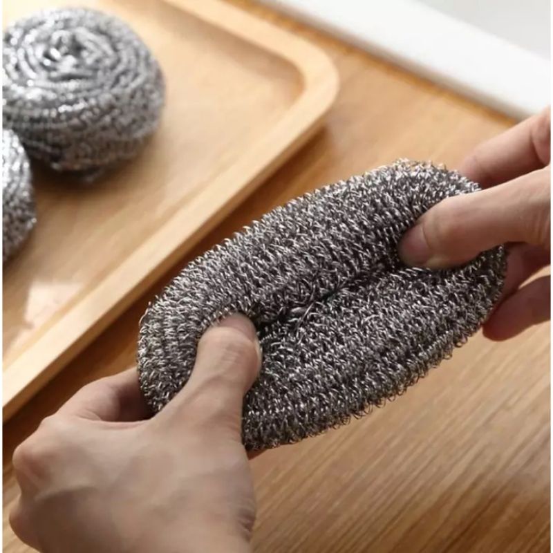 Jual Sabut Cuci Piring Anti Karat - SteelWool- | Shopee Indonesia