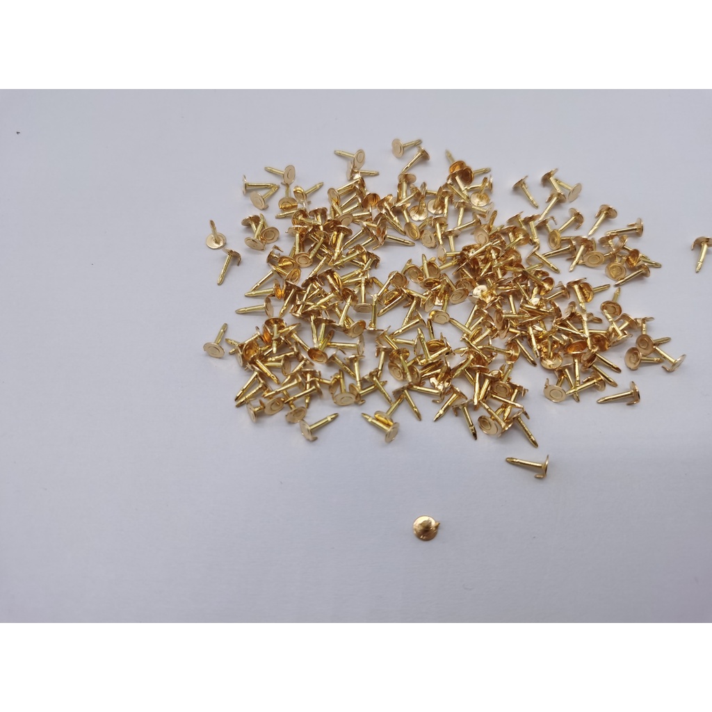 Jual 100pcs Kander Butterfly Pin Penjepit Penutup Dudukan Bros Manset ...