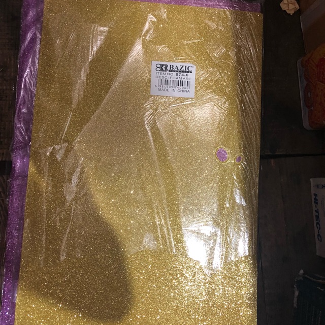 Jual Busa glitter 40x60 satuan per lembar ada 24 warna varian | Shopee ...