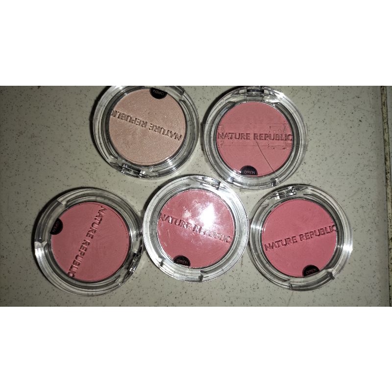 Jual NATURE REPUBLIC By Flower Blusher 03 Grapefruit Cotton Candy ...