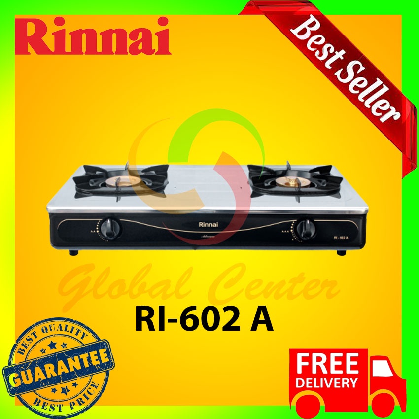 Jual Kompor Gas Rinnai RI-602A | Shopee Indonesia