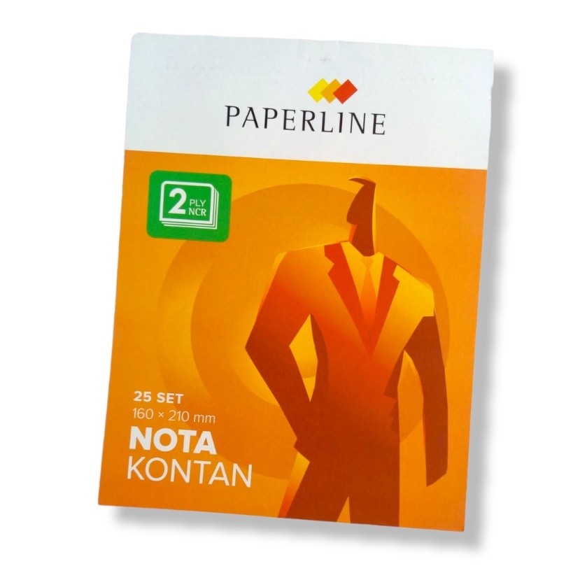Jual Buku Nota Kontan Besar Paperline Ukuran B2 2Ply 2 Rangkap 25 ...
