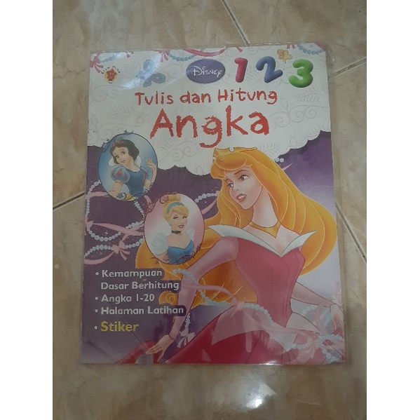 Jual Buku Anak Disney Tulis dan Hitung Angka | Shopee Indonesia